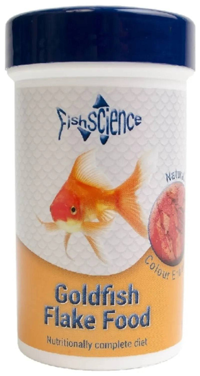 FishScience Goldfish Flake Food 100g | Mill Race Garden Centre