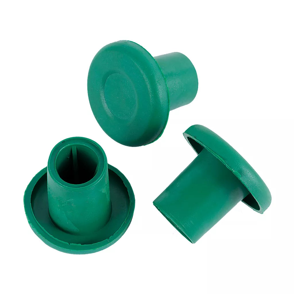 Cane Eye Guards Pack of 8 | Protective Plastic Caps for Bamboo Canes