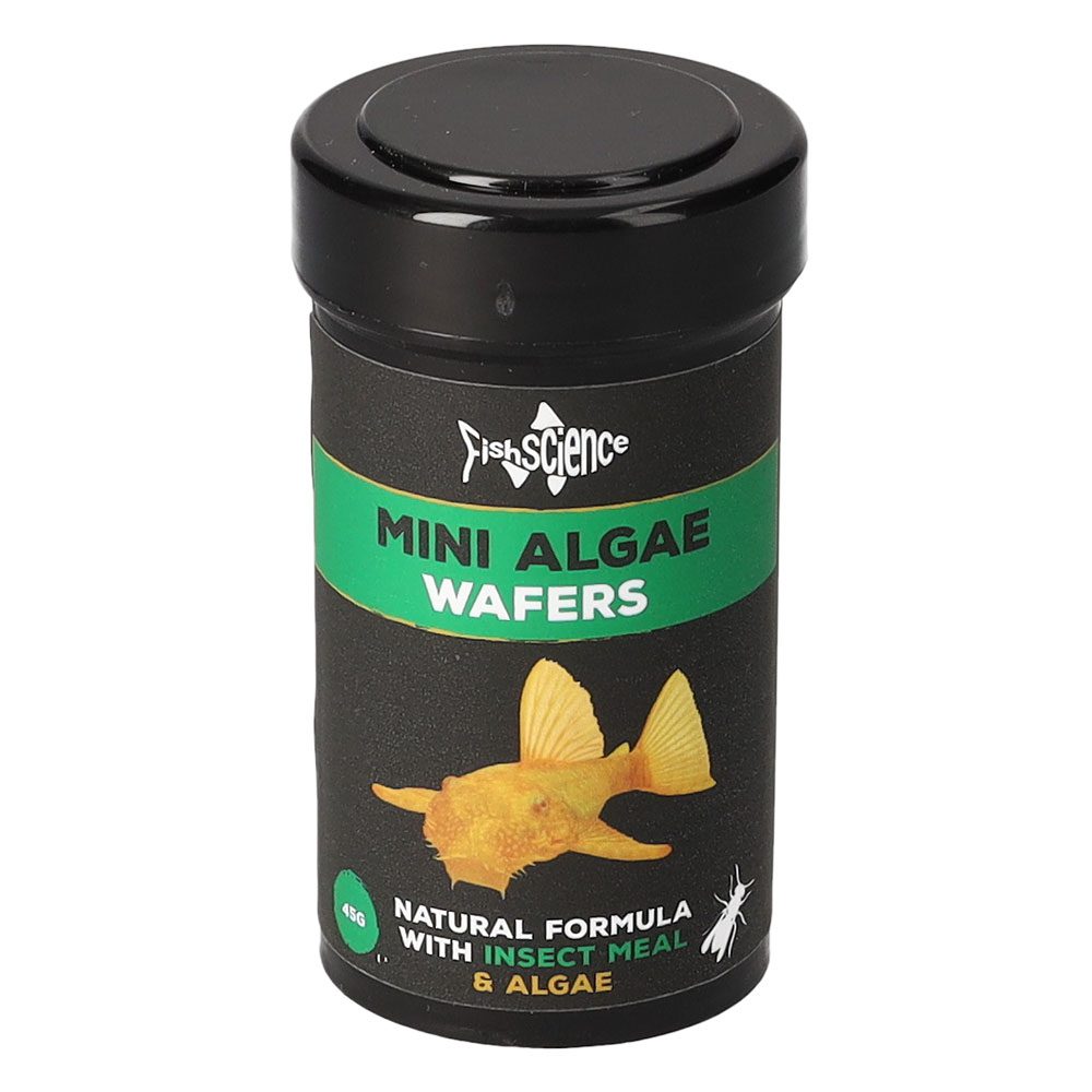 FishScience Mini Algae Wafers 45g | Mill Race Garden Centre