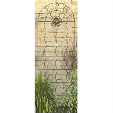 Panacea Aztec Sun Trellis Rust | Mill Race Garden Centre