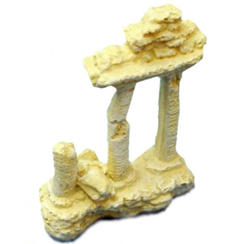 Mini Roman Ruin Aquarium Ornament Decoration | Mill Race Garden Centre