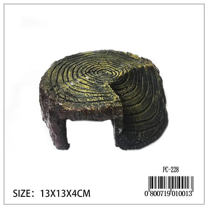 Reptile D cor Trunk Cave w/Tree Rings PC-228 | Mill Race Garden Centre