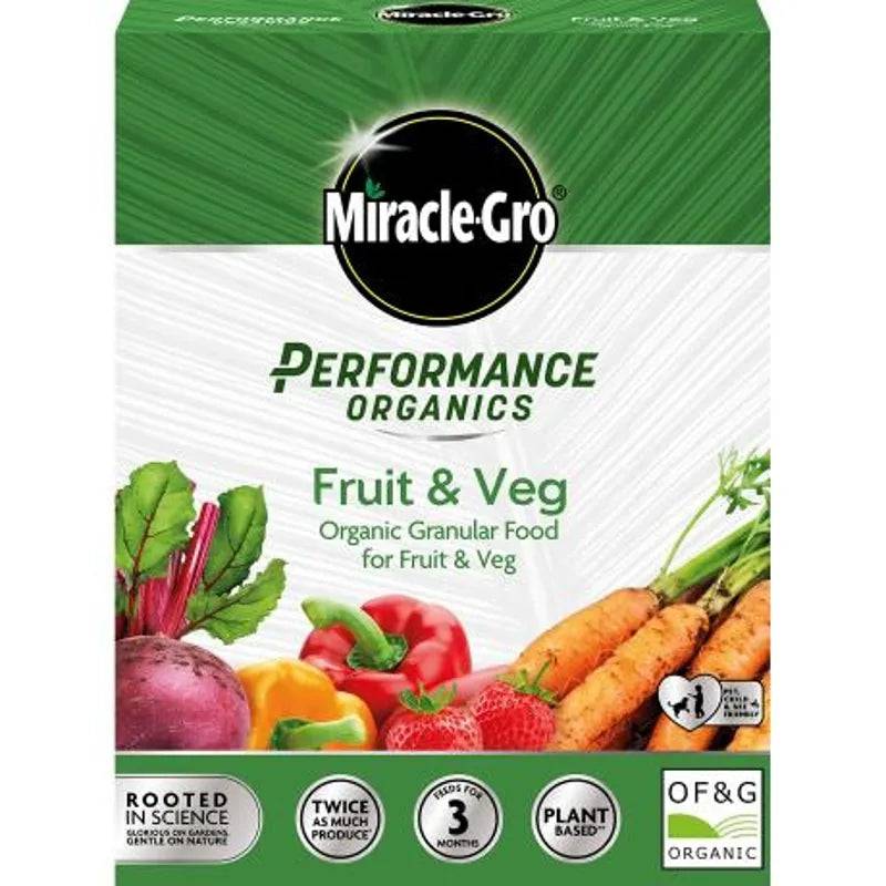 Miracle-Gro Performance Organics Fruit and Veg Granular Plant Food 1kg ...
