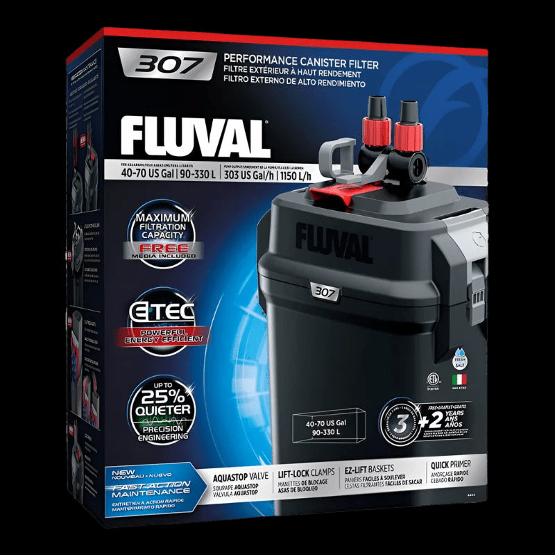 Fluval 307 Performance Canister Filter | Mill Race Garden Centre