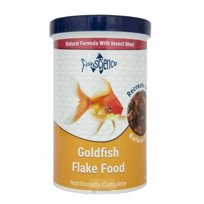 FishScience Goldfish Flake Food 200g | Mill Race Garden Centre
