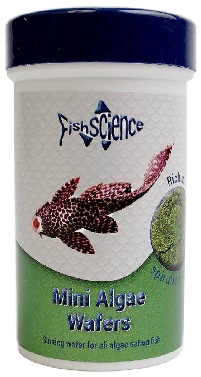 FishScience Mini Algae Wafers 100g | Mill Race Garden Centre
