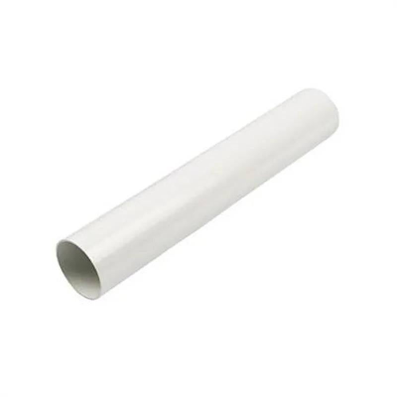 White 0.5 Inch bore PVC-U pipe per metre | Mill Race Garden Centre