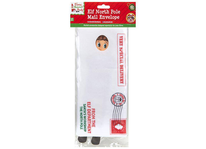 Elf on the Shelf Arrival Envelope Outfit by PMS | Mill Race Garden Centre