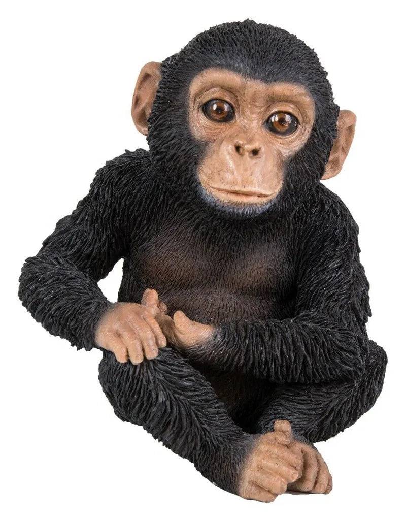 Sitting Baby Chimp Pet Pals Real Life Ornament by Vivid Arts | Mill ...